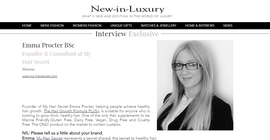 Read "New in Luxury's" exclusive interview with the founder of "My Hai ...